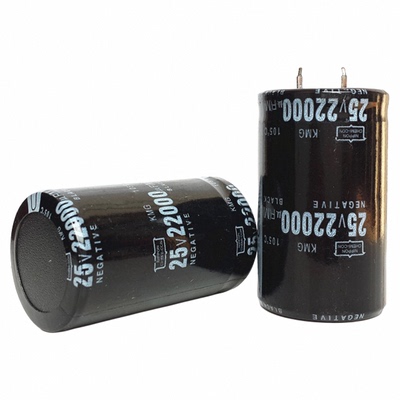 25V22000UF 汽车大灯 音响功放逆变器 电解电容 22000UF25V 30X50