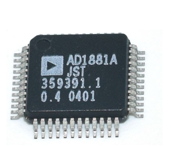 全新原装  AD1881AJST  AD1881AJST-REEL   编解码器  QFP-48