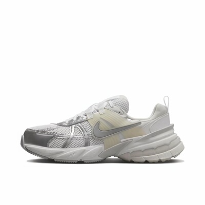 Nike 千禧复古 百搭 低帮 休闲跑步鞋 女款 银白色 FD0736-104