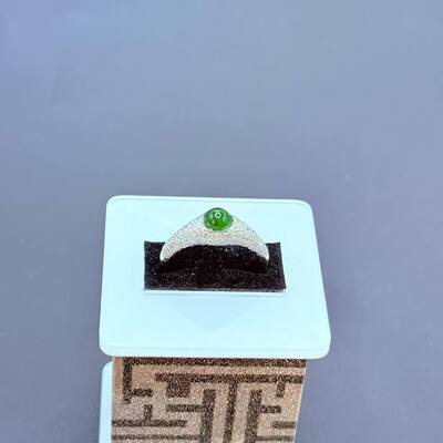 翡翠耳钉-约23*14*3MM-多样性发货- J小-V3500