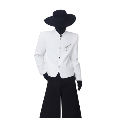 BlackClothes痞帅秋冬立领外套