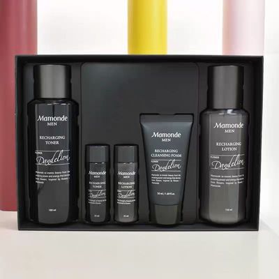 【韩国正品】Mamonde梦妆男士水乳洁面套装醒活水乳补水控油清爽