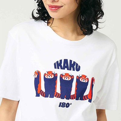 IKK小熊猫180度姿势unisextee