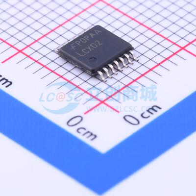 74LCX02MTC TSSOP-14 逻辑门 onsemi(安森美)全新原装 电子元器件