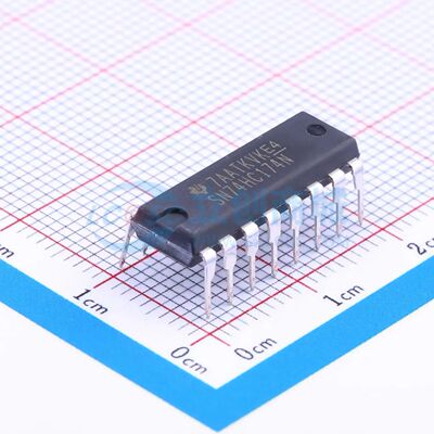 SN74HC174N DIP-16 触发器 TI(德州仪器)原装正品 电子元件配单