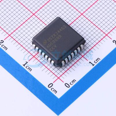 ADC0809CCV/NOPB PLCC-28(11.5x11.5) 模数转换芯片ADC TI(德州仪