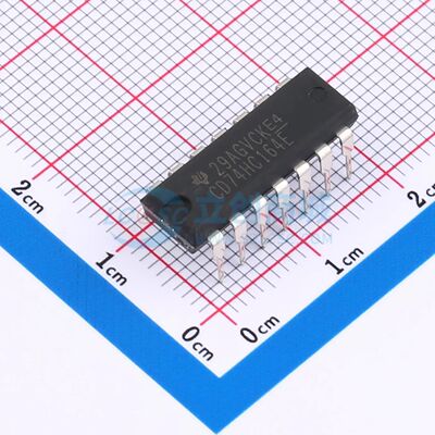 CD74HC164E PDIP-14 移位寄存器 TI全新正品原装 电子元件配单