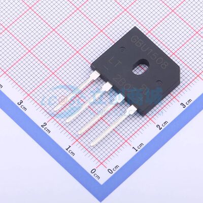 GBU1508_HF - 整流桥 DIODES(美台)原装正品 电子元件配单