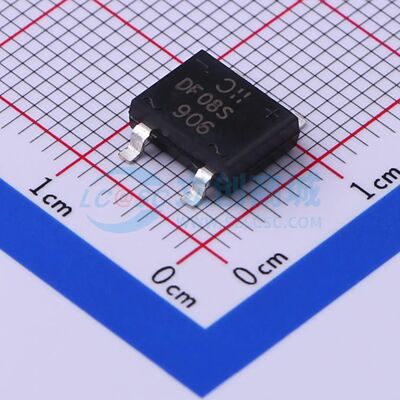 DF08S-T DF-S 整流桥 DIODES(美台)原装正品 电子元件配单