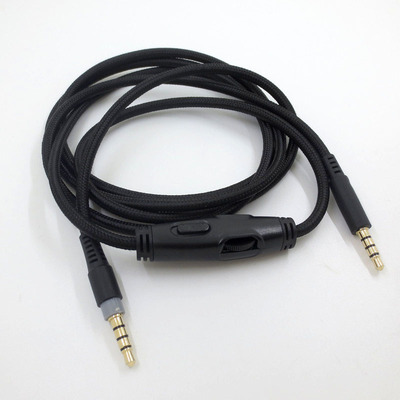 适用于HyperX Cloud Alpha阿尔法头戴式耳机3.5mm游戏音频线