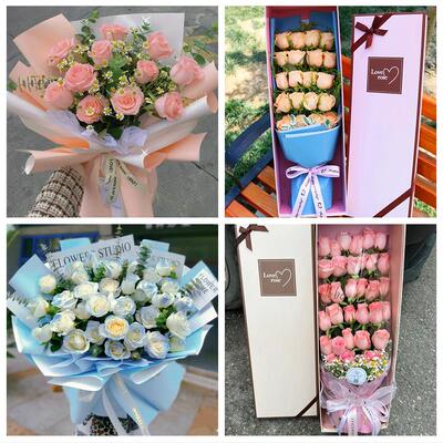 上海市浦东沪东新村金杨新村同城鲜花店七夕节11朵33枝玫瑰送女友