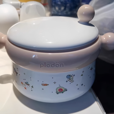 plodon宝宝钛空辅食碗恒温保温