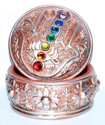 美国进口厘米手印石盒树脂欧美