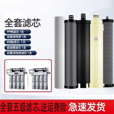 惠尔顿净水器滤芯WHT-A6不锈钢直饮机过滤器PP棉树脂超滤膜