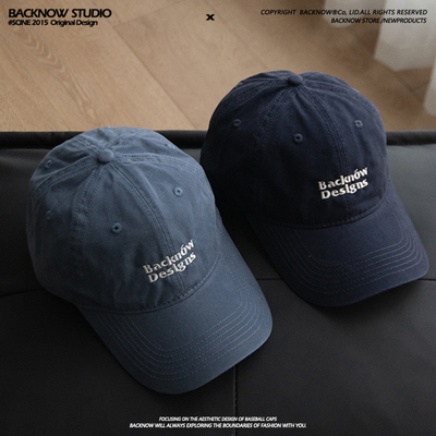 BACKNOW设计师款高品质棒球帽