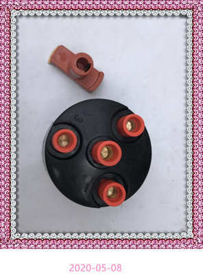 适配铃木奥拓快乐王子电喷分电器盖 贝贝 三缸368Q分火头 分火盖