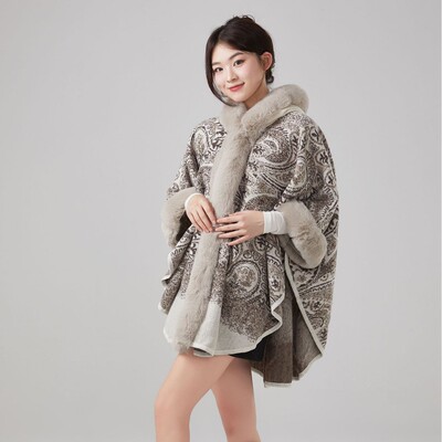 Shawlcapenewjacquardfring