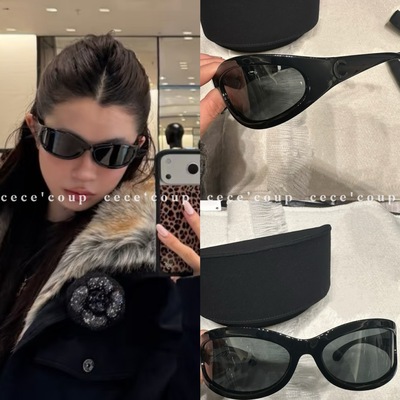 25FW复古猫眼发箍太阳镜护目镜