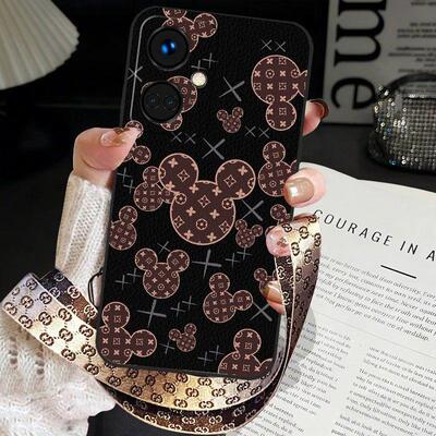 潮牌米奇头适用OPPOK11手机壳男女款k11x软壳网红复古新款PJC110