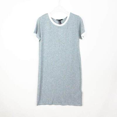 F21专柜正品圆领短袖棉质连衣裙夏 212717