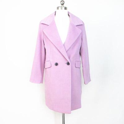 中长款80%羊毛呢外套大衣女