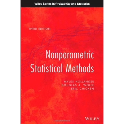 Nonparametric Statistical Methods, Third Edition 非参数统计方法  第3版 9780470387375
