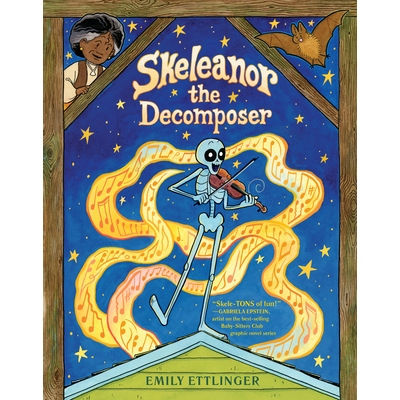 预订 分解者斯凯莉诺：图画小说 幽默漫画 英文  Skeleanor the Decomposer: A Graphic Novel:9780593519448
