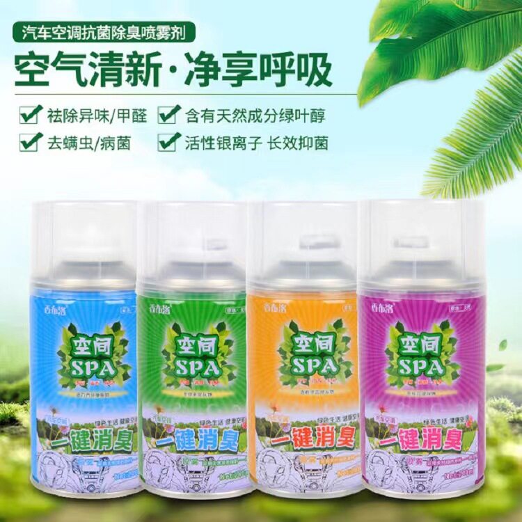 车内除味剂喷雾汽车用空气清洗剂去异味空调除臭车载香薰果洋香