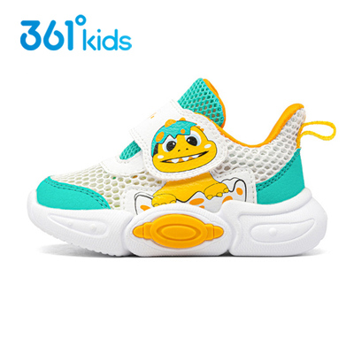 361度幼童鞋透气男童学步鞋