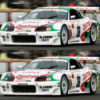 预售 OttO 1:18 丰田 supra GR.5 4 FUJI Speedway 1997 树脂车模
