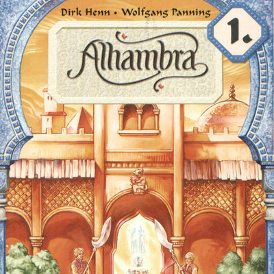 桌游驿站 阿尔罕布拉宫[棋盘牌垫]Alhambra 竞技益智聚会玩家定制