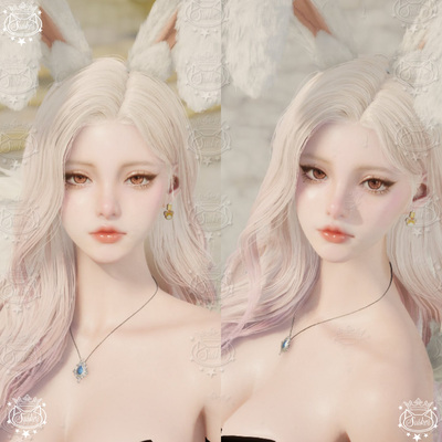 秒发【兔女郎】永恒之塔捏脸女AION2天族魔族国服台服国际服