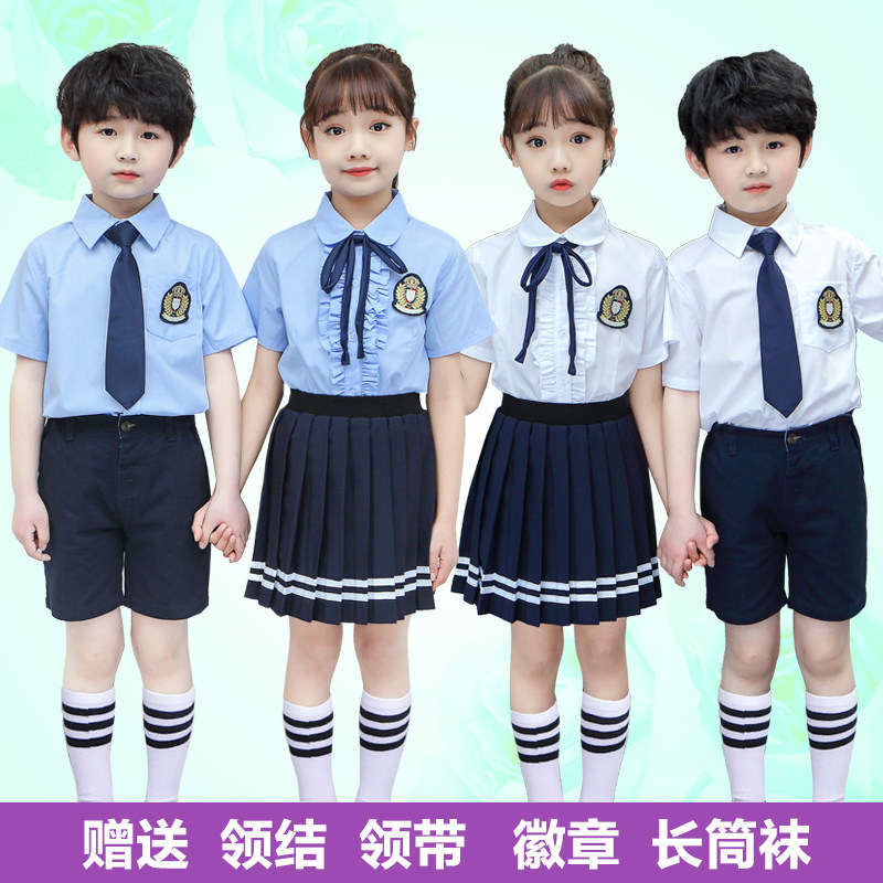 幼儿园园服六一儿童演出服中小学生大合唱团诗歌朗诵男女表演服装