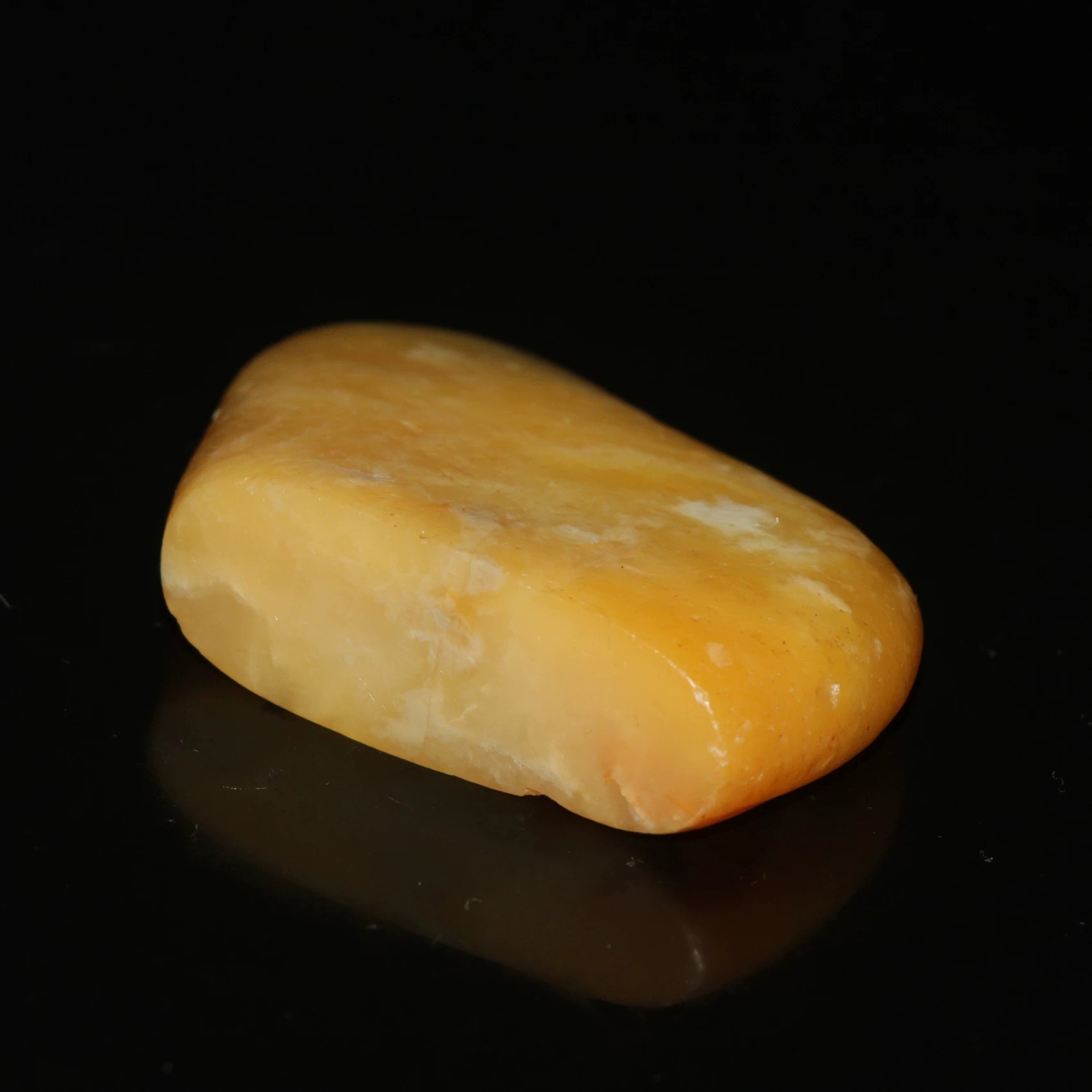 今古堂寿山溪蛋田黄色印章1.3×4厘米天然石材书画篆刻起首章定制