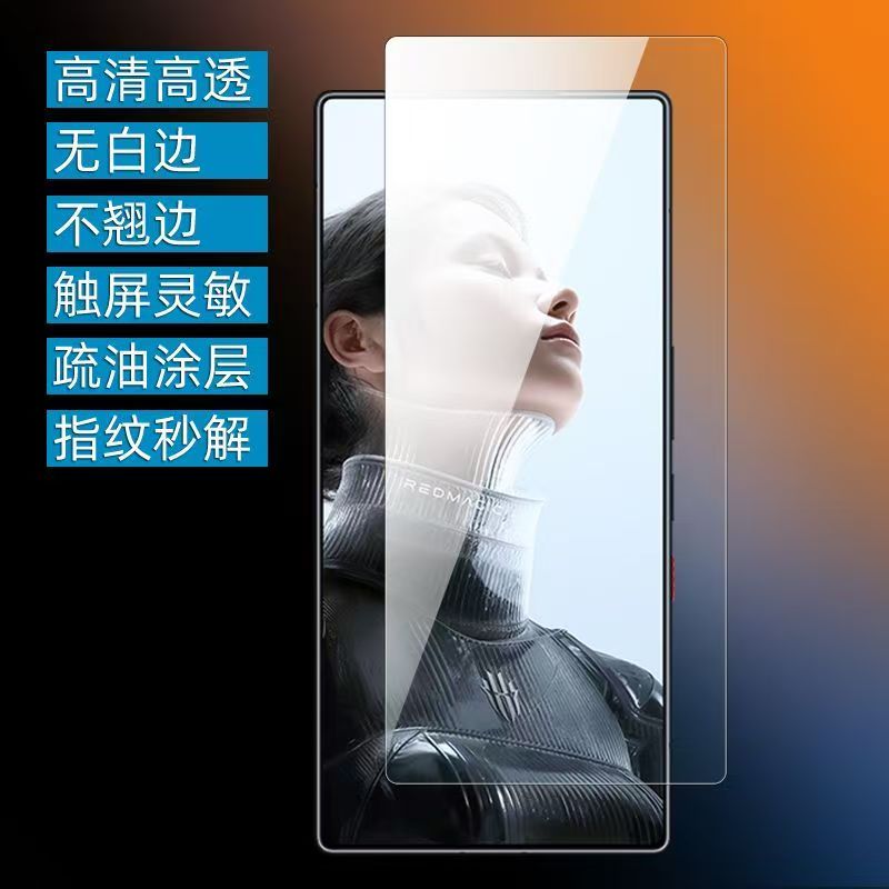 适用于努比亚红魔11Pro手机高清软膜11Pro+防刮保护膜pet塑料NX809J屏幕贴膜
