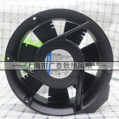 德国ebmpapst 17251 17CM TYP 6212NMR DC12V 12W 全圆变频器风扇