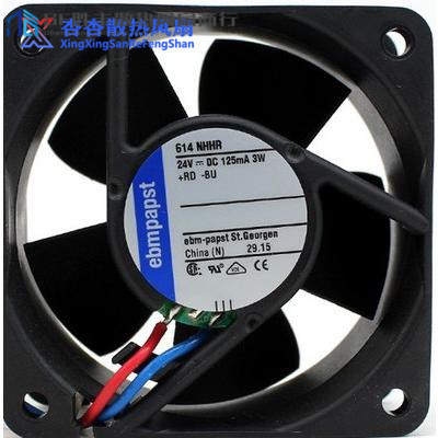 EBMPAPST 6CM 6025 24V 3.0W 614NHHR 变频器风扇 现货