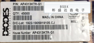 AP4313KTR-G1 开关电源芯片  封装  SOT-23-6 全新原装拍前请询价