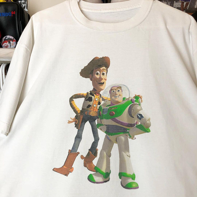 玩具总动员巴斯光年胡迪卡通短袖
