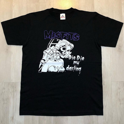 Themisfits乐队硬核朋克短袖T恤