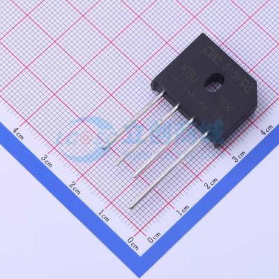 整流桥 KBU8K_B0_10001 KBU 800V 8A PANJIT(强茂) 电子元器件