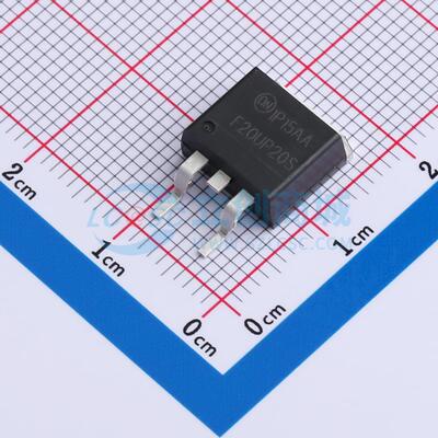 快恢复/高效率二极管 FFB20UP20STM D2PAK(TO-263) 200V 20A onse