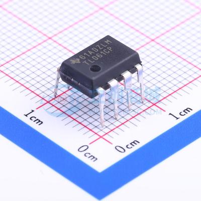 FET输入运放 TL061CP DIP-8 原装正品 电子元器件配单