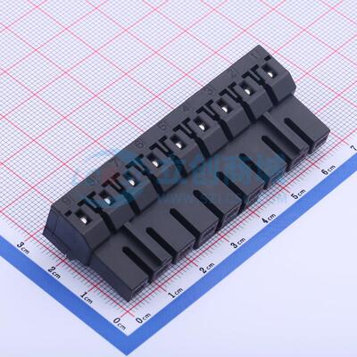 插拔式接线端子 JL9EDGK-75009B01  7.5mm 1x9P 电子元器件