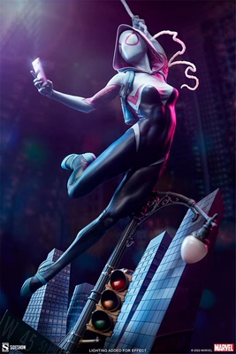 Sideshow SS 格温 Spider Gwen 女蜘蛛侠 300491 雕像 手办