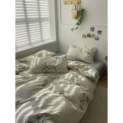 Li Meng Kong Zhai listens to spring rain and retro freehand