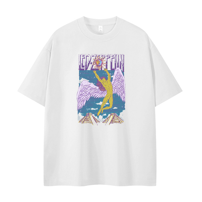 LedZeppelin乐队美式短袖T恤衫