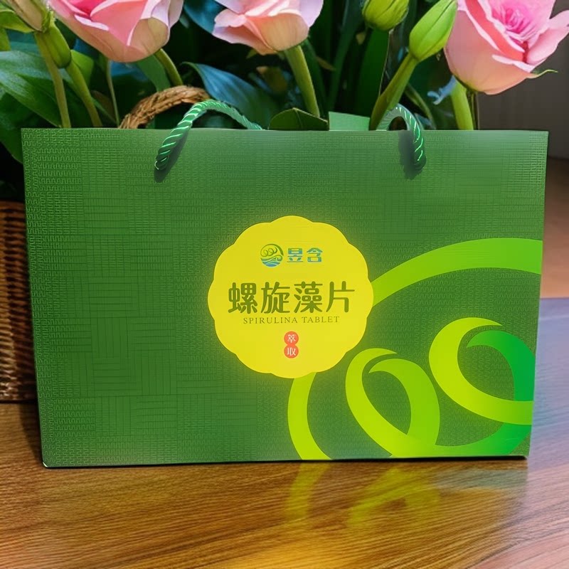 螺旋藻片内蒙鄂托克旗产螺旋藻片3g*60袋/盒(共720粒)养生食品