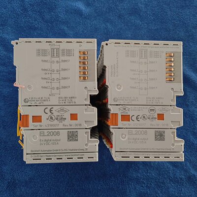议价倍福BECKHOFF EL2008模块 24VDC 8路数字