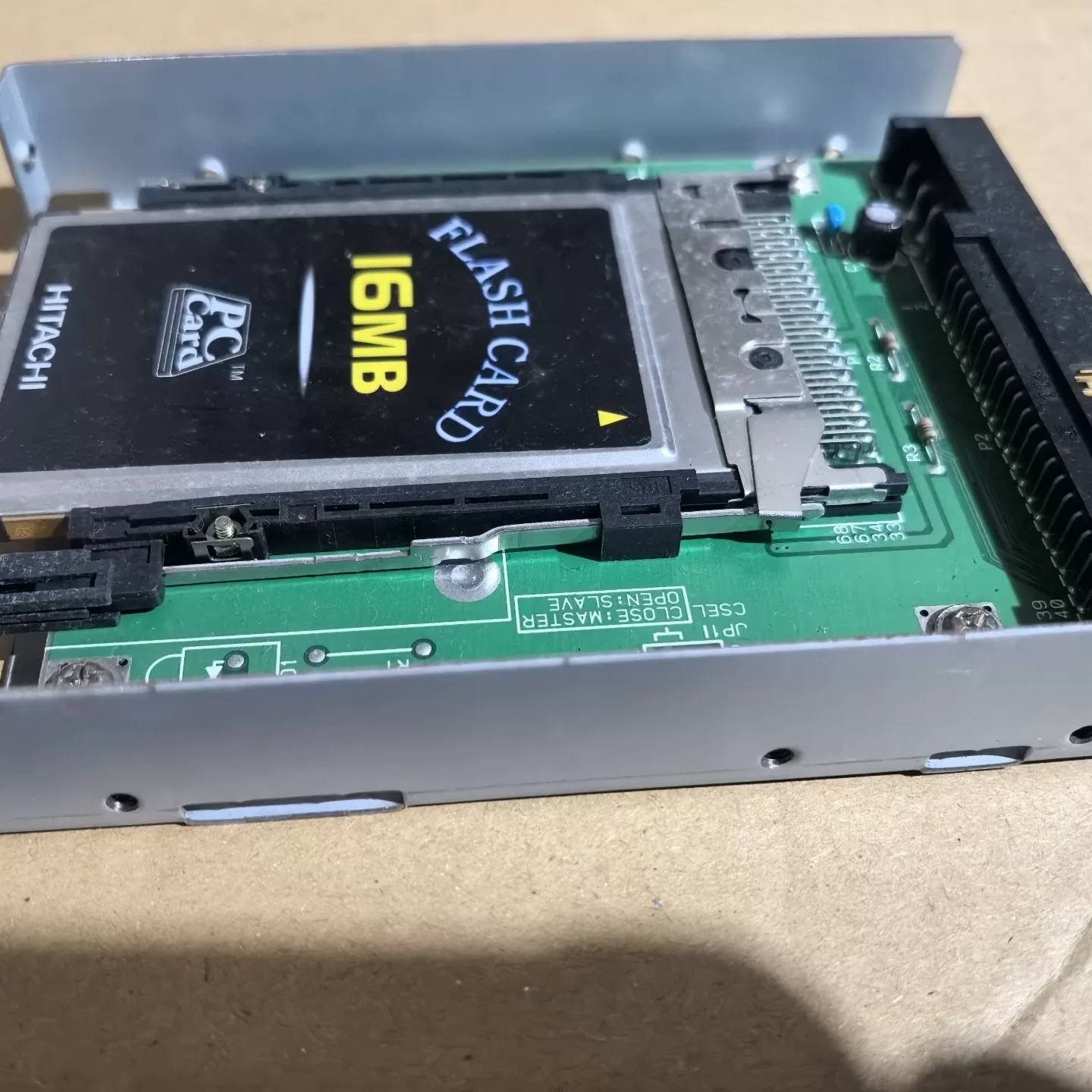 可维修HITACHI日立16MB PCMCIA闪存卡，件，